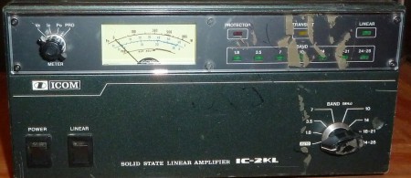 ICOM IC-2KL Linear Amplifier :: F6BYN - Silent Key
